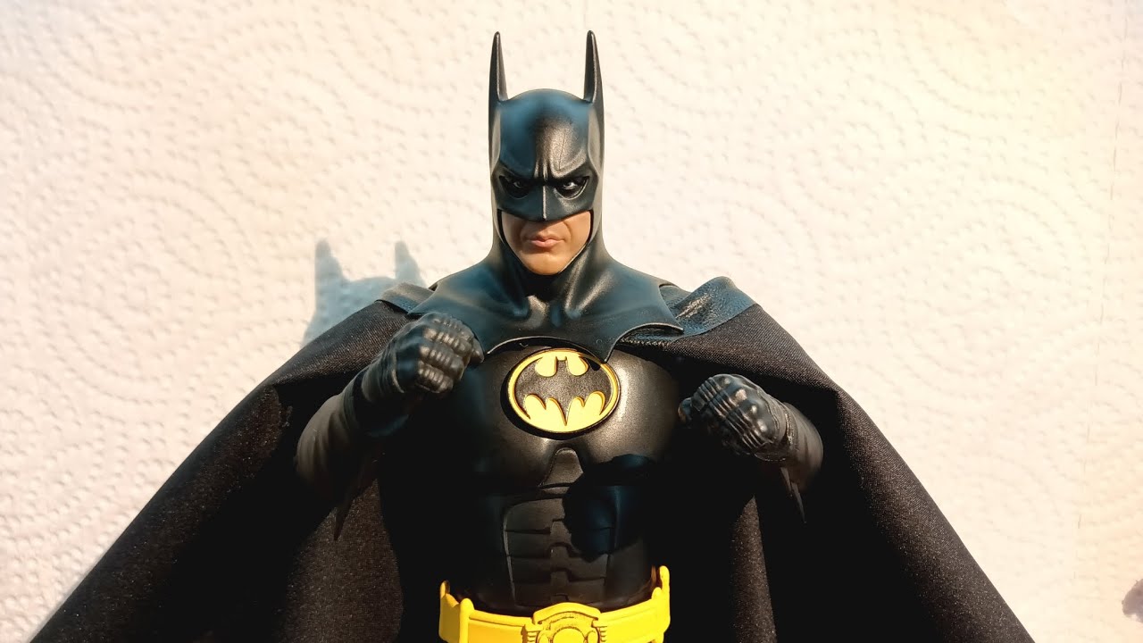 I review the Beast Kingdom Batman from Batman Returns - YouTube