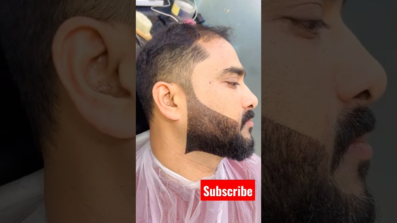 dadhi per colour khane ka tarika #dadhi #hairstyle #barber - YouTube