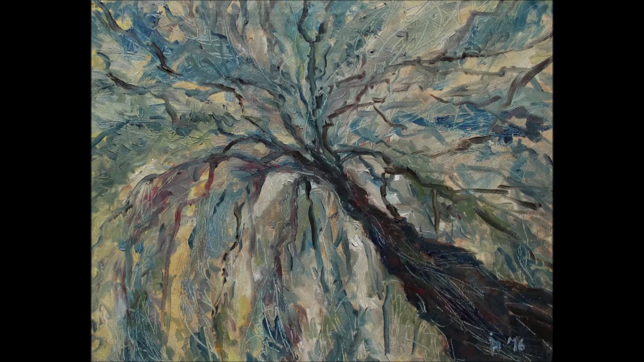 Kristiina Päss Blue Gallery - "Ma seisan su pajupuu all" - YouTube