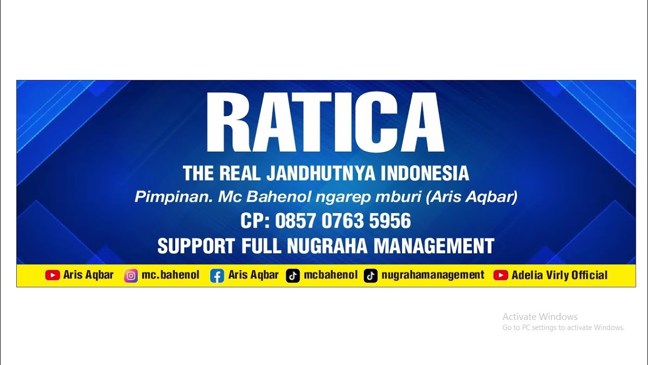 SAMAR ( Cover ) - Rara Yustia | RATICA Jandut | NUGRAHA MANAGEMENT ...