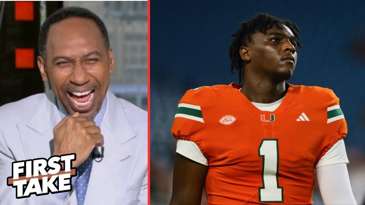 FIRST TAKE | Stephen A. reacts to Cam Ward's stern warn for NFL teams ...