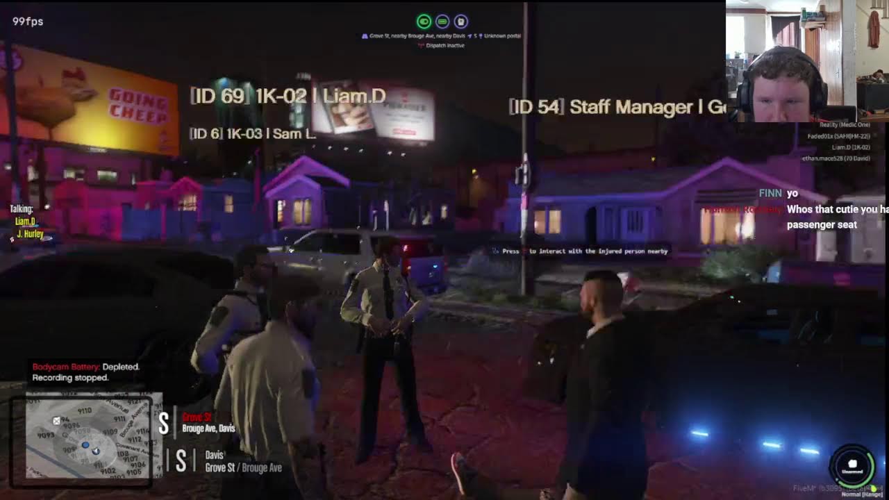 SAF FiveM RP 1K-05 Assistiant Chief SASP - YouTube