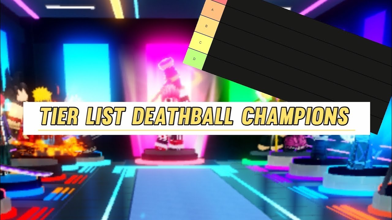 Deathball Champions Tier list (really accurate) 2024 - YouTube