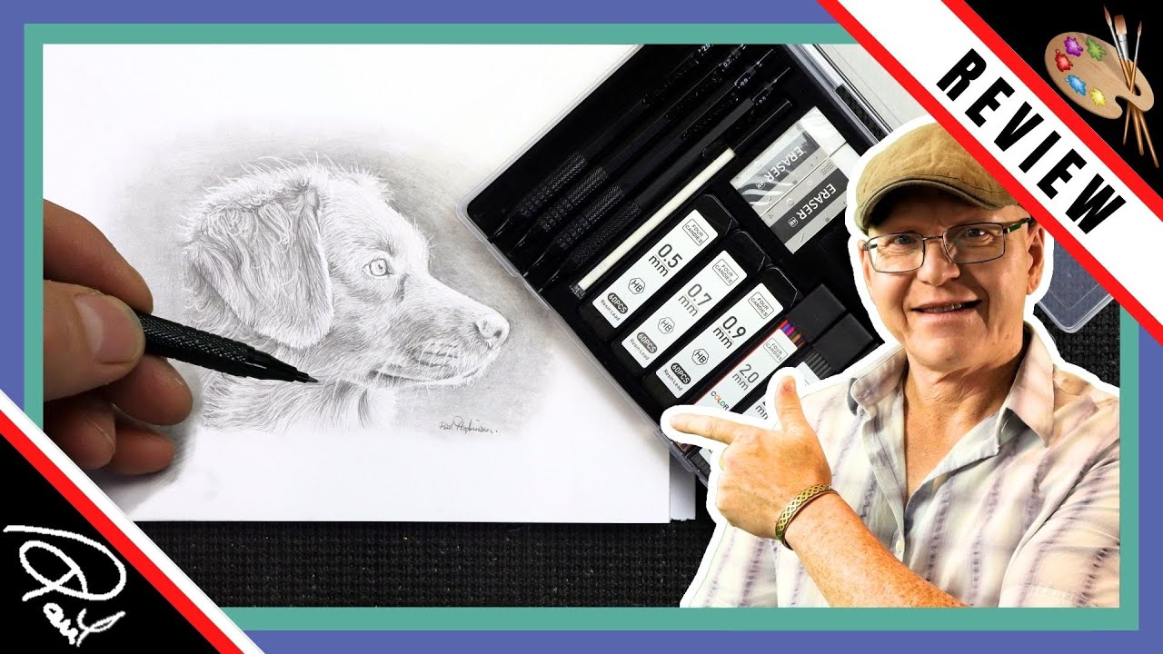MECHANICAL PENCIL Drawing Video (Four Candies) - YouTube