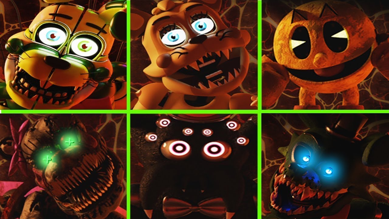 TODOS LOS JUMPSCARES - Los mejores animados de FNAF ANIMATOR - YouTube
