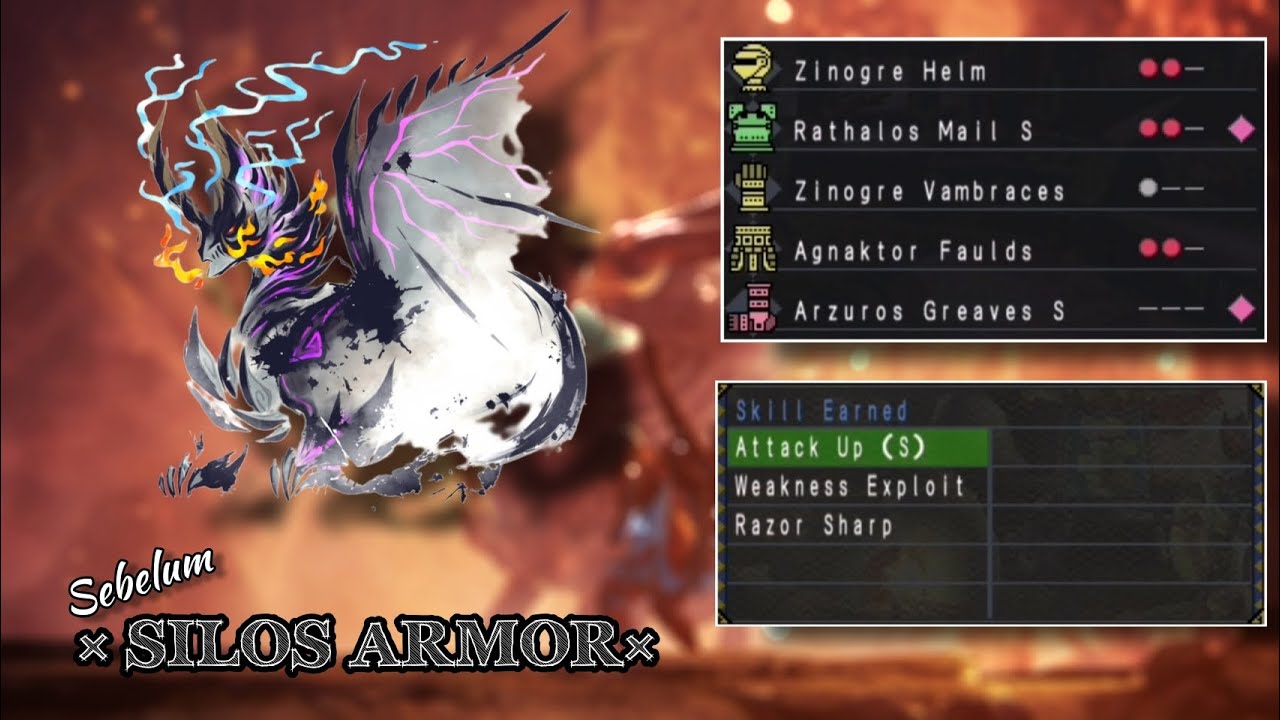 MHP3RD | Armor silos versi lite 😀 - Langsung test ke Alatreon 😂 - YouTube