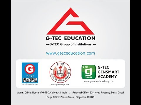 INTERNATIONAL PROFILE OF G-TEC GROUP OF INSTITUTIONS - YouTube
