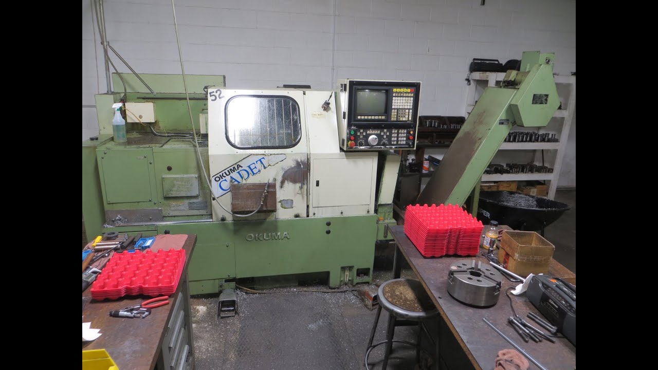 Okuma Cadet LNC-8C CNC Turning Center, OSP5020L Control, 12 Sation ...