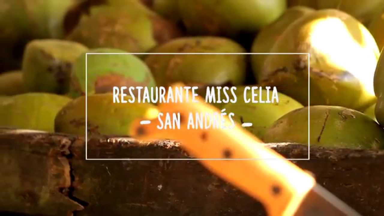 Miss Celia Restaurant, San Andres Island - YouTube