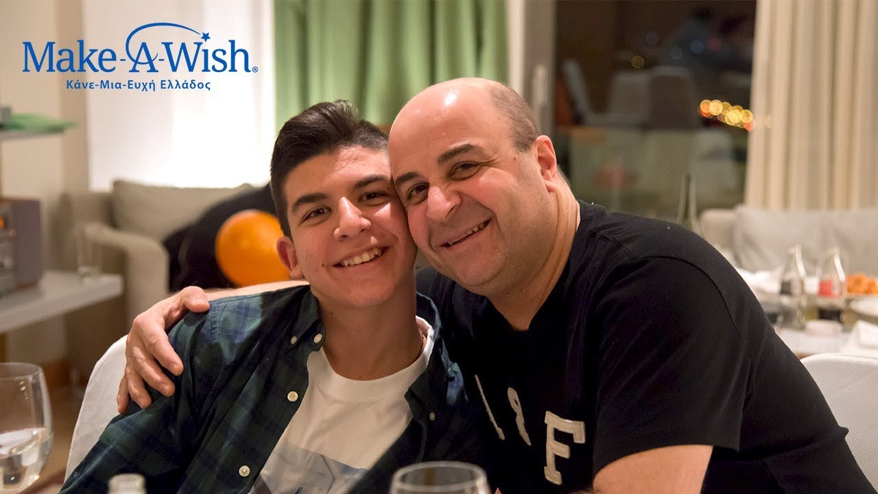 Constantine, 13... I wish to meet Markos Seferlis! Make-A-Wish GR - YouTube