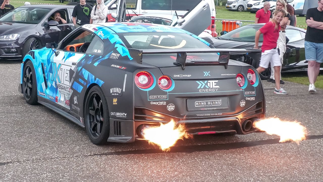 Supercars Revving at Car Meet - Aventador SV, 919HP Single Turbo M4 ...