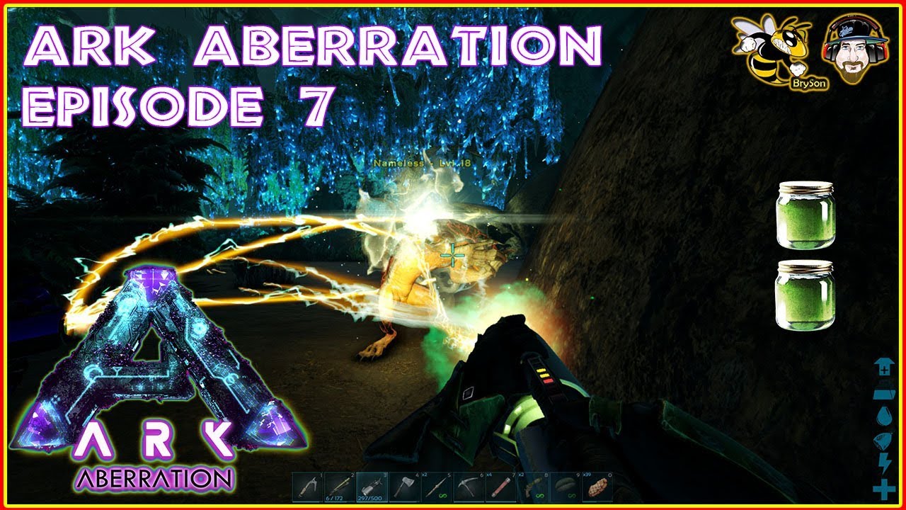 Ark Survival Aberration EP7 Nameless Venom & Hatching Rock Drake Eggs ...