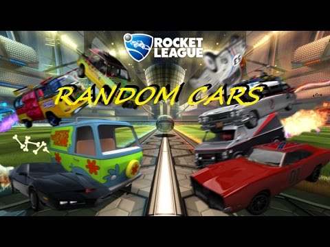 Rocket League Noob plays with Random Cars - YouTube
