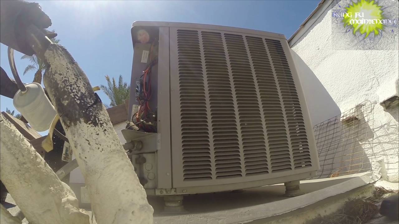 Air Conditioner Down Fan Works Inside Condensor Outside Dead Zombie ...