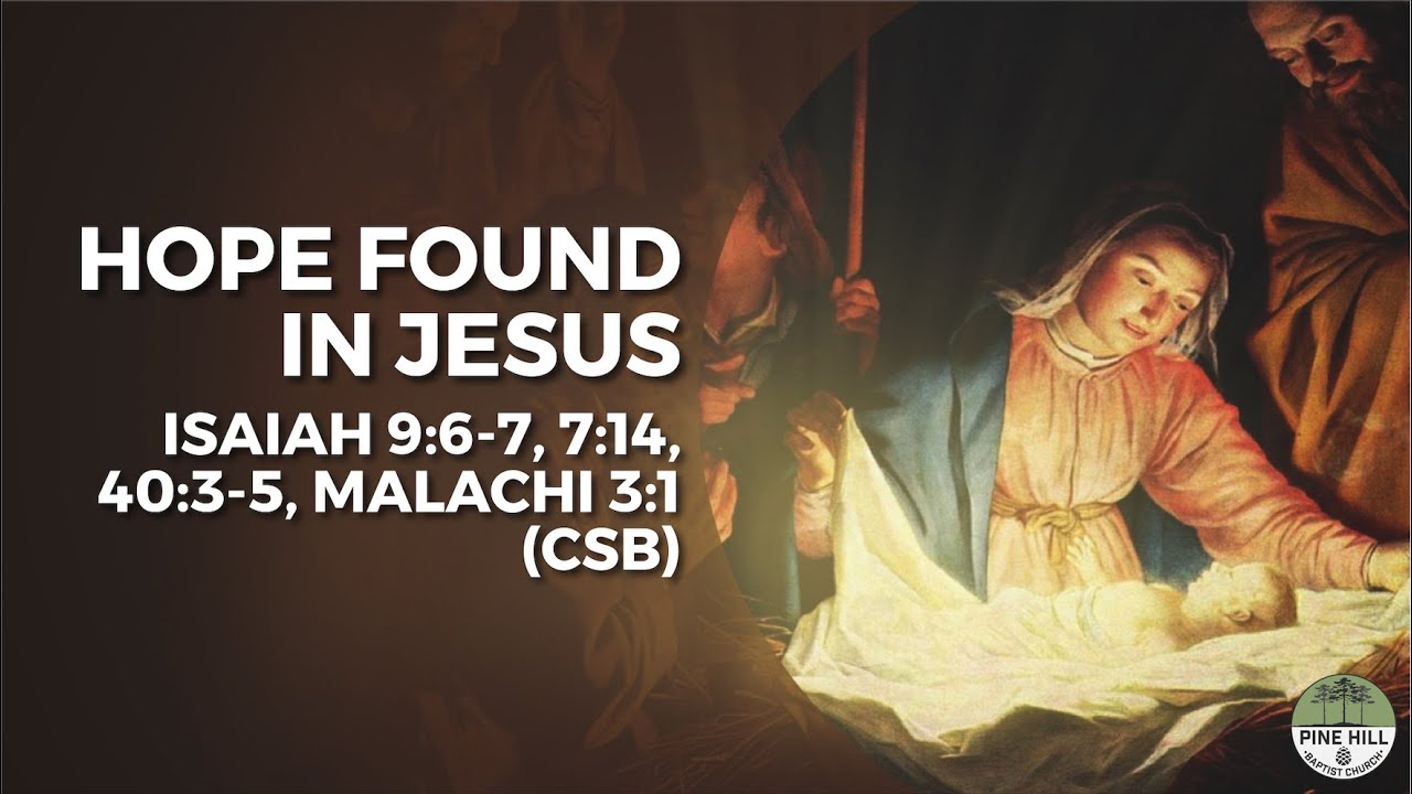 Hope Found in Jesus - YouTube