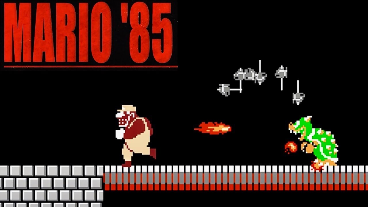 MX is the HERO in Super Mario Bros.😱 Mario '85 PC Port - YouTube