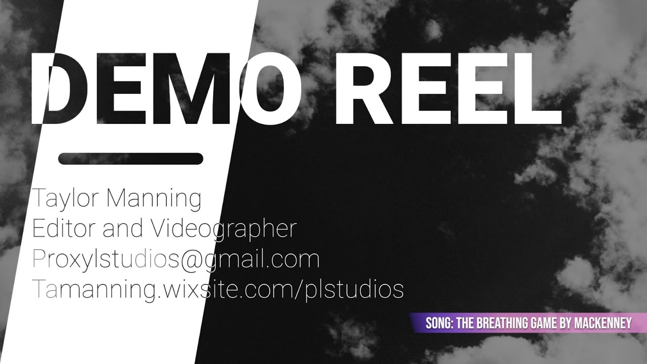 Taylor Manning Demo Reel 2020 - YouTube