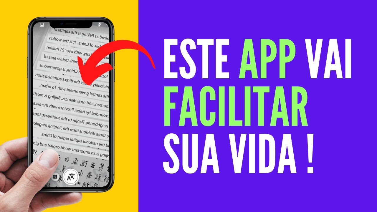 Aplicativo para transformar foto em texto (2021) - YouTube