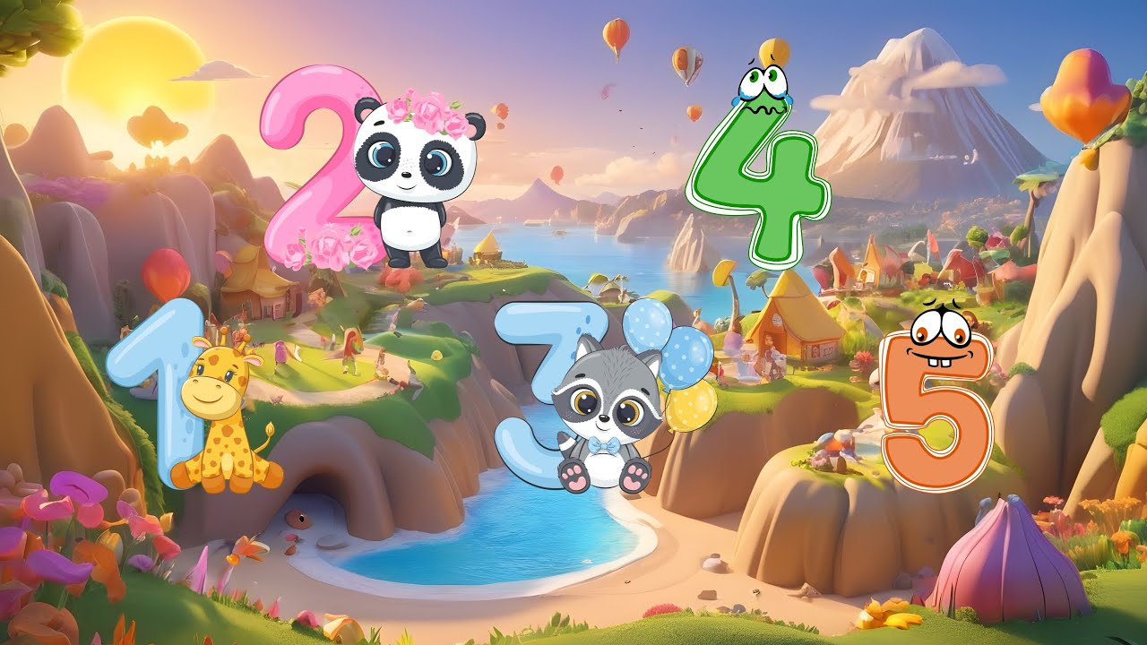 Interactive Number Counting Adventure for Kids | Learn to Count From 1 ...