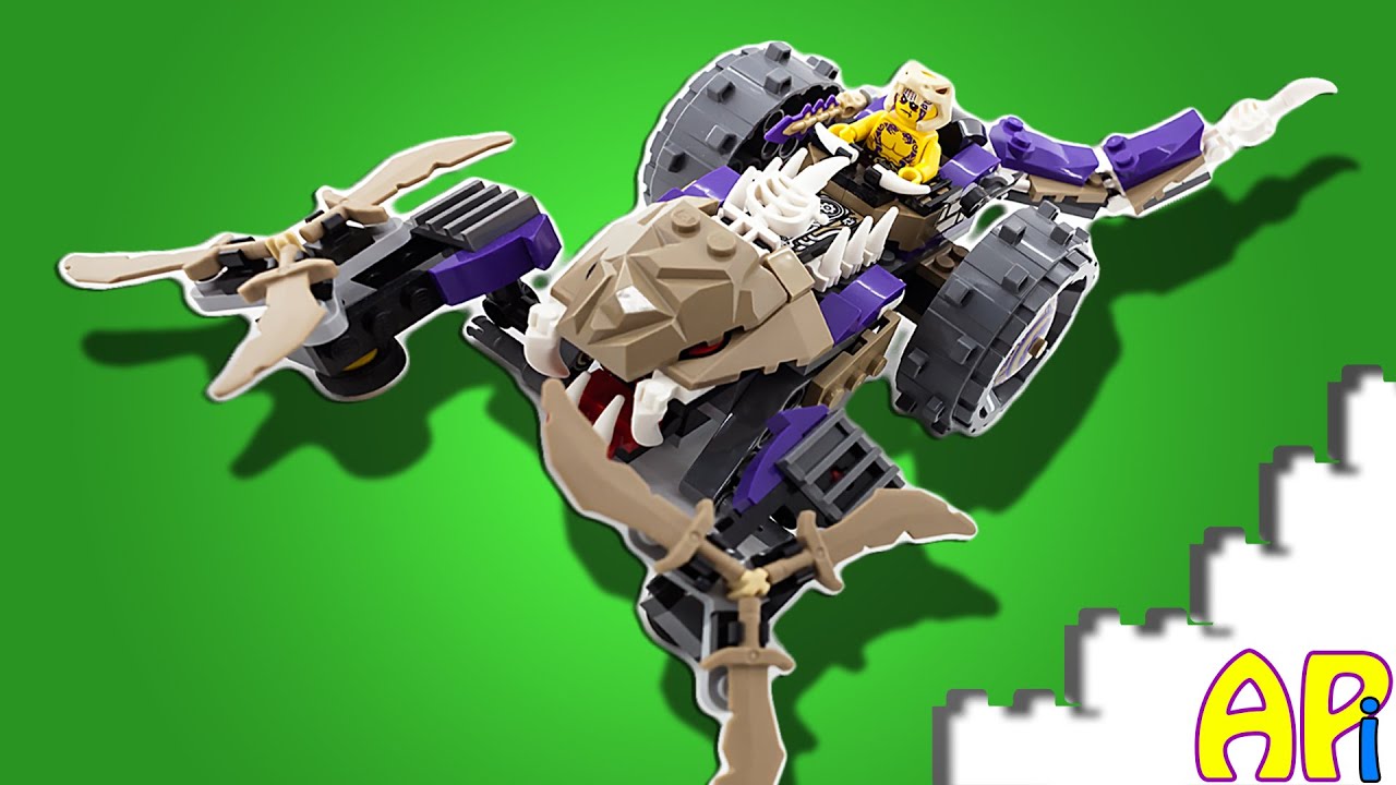Lego Ninjago Anacondrai Crusher 70745 Stop Motion Build review - YouTube
