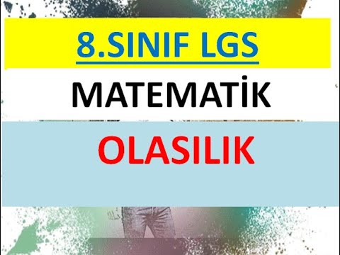 Olasılık  |  8.Sınıf
