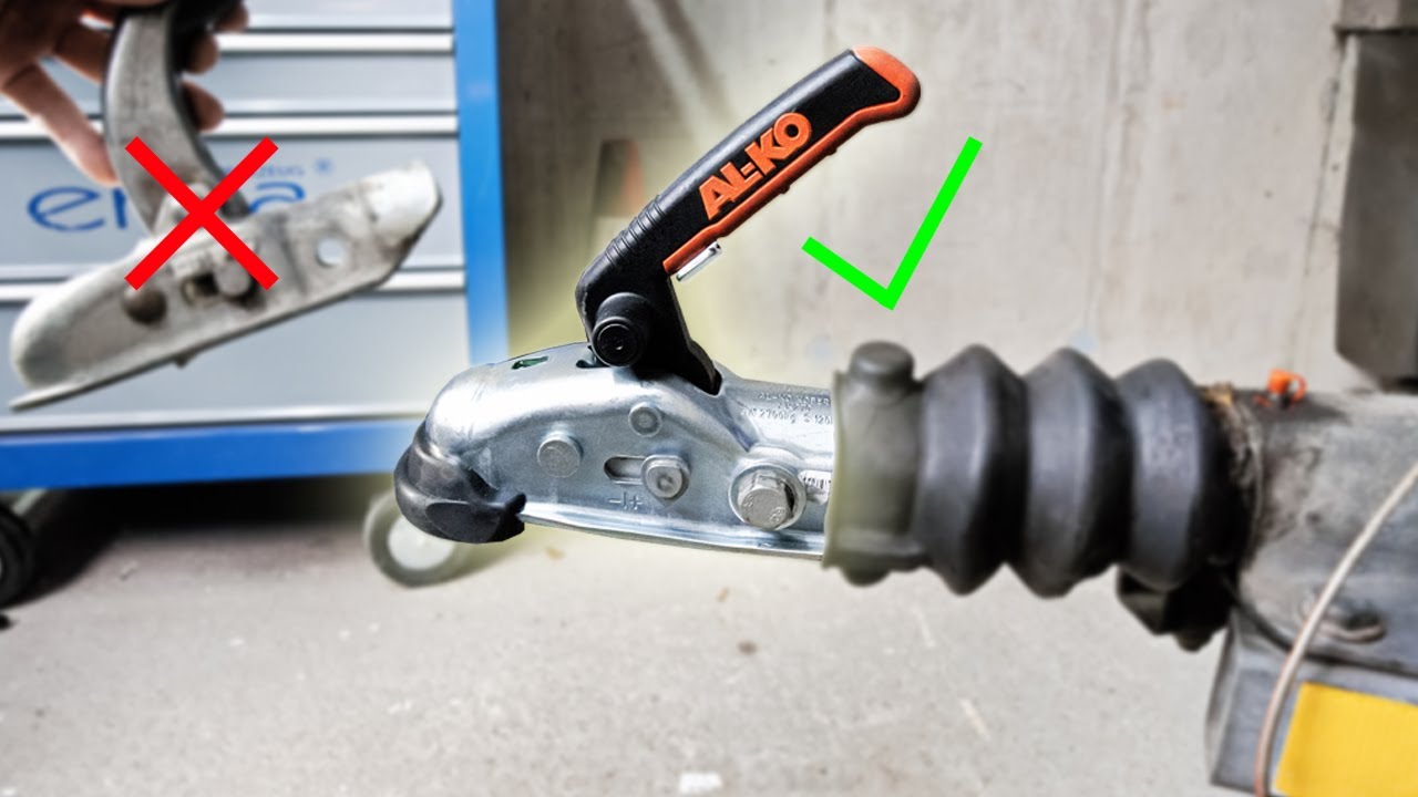 ANHÄNGER ZUGMAUL AUSTAUSCHEN! | TUTORIAL | ANLEITUNG | KUGELKUPPLUNG ...