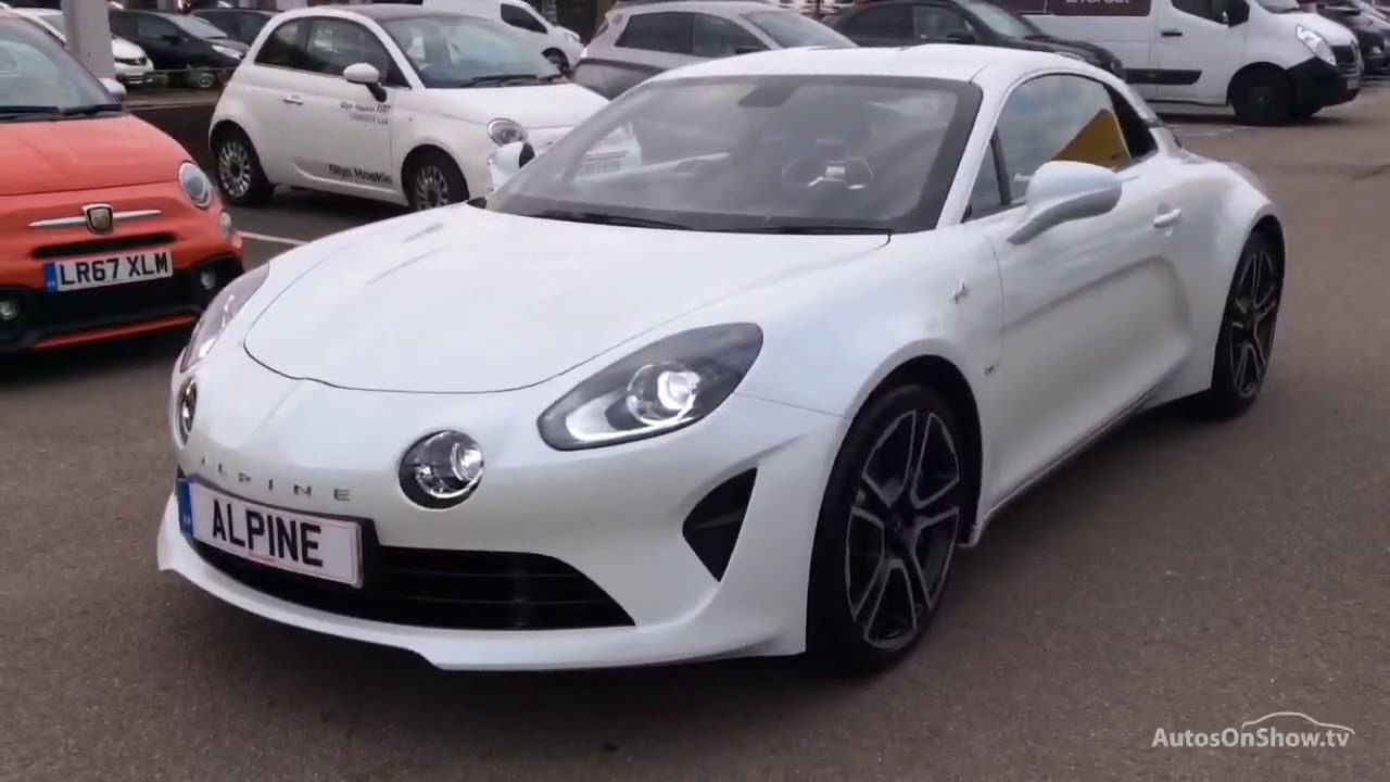 ALPINE A110 PREMIERE EDITION WHITE 2018 - YouTube