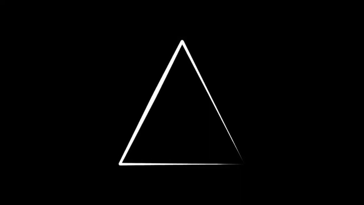 Descarga efecto black screen triangle stroke HD - YouTube