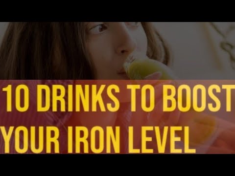 10 Drinks Boost Your Iron Level - YouTube