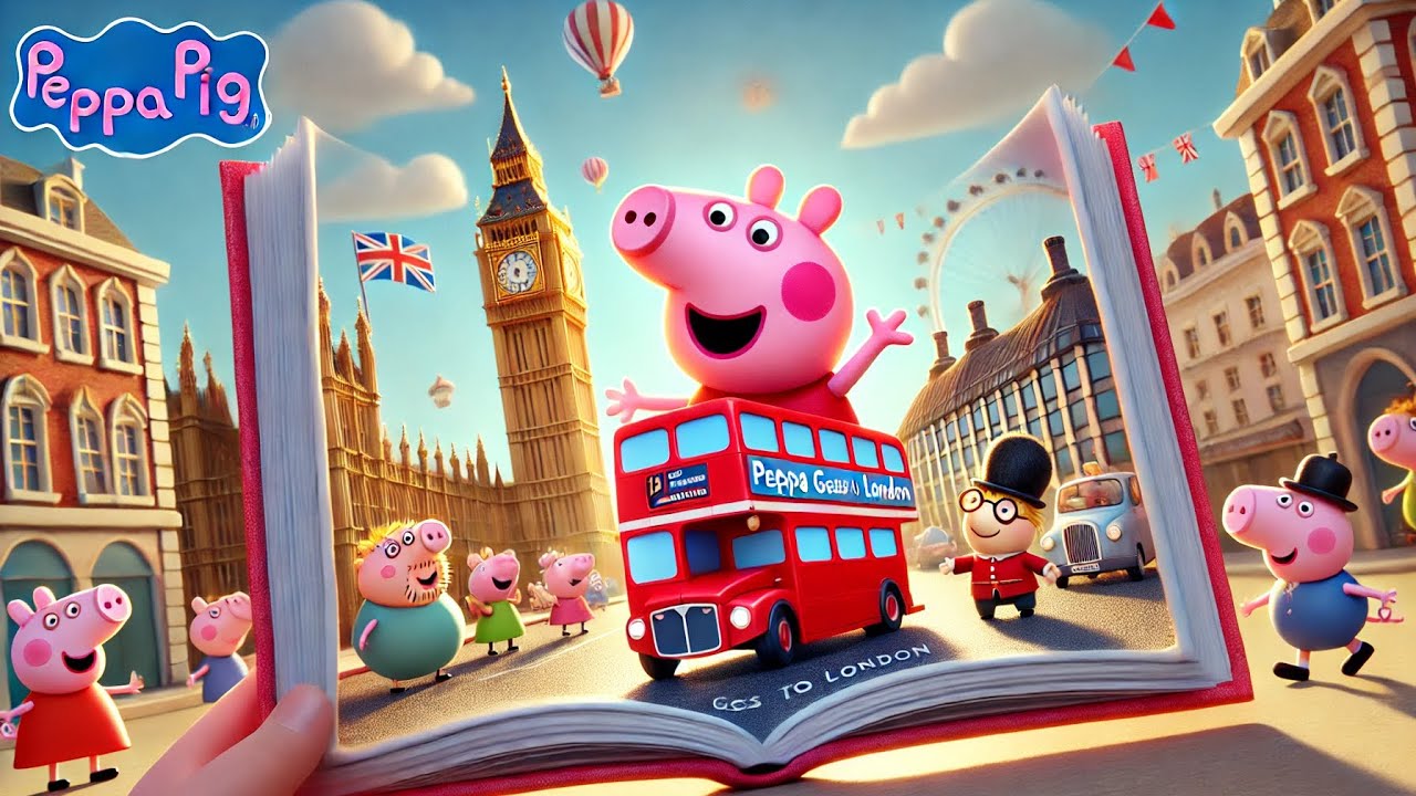 Peppa Pig: Peppa Goes to London | Animated Read Aloud Storybook for ...