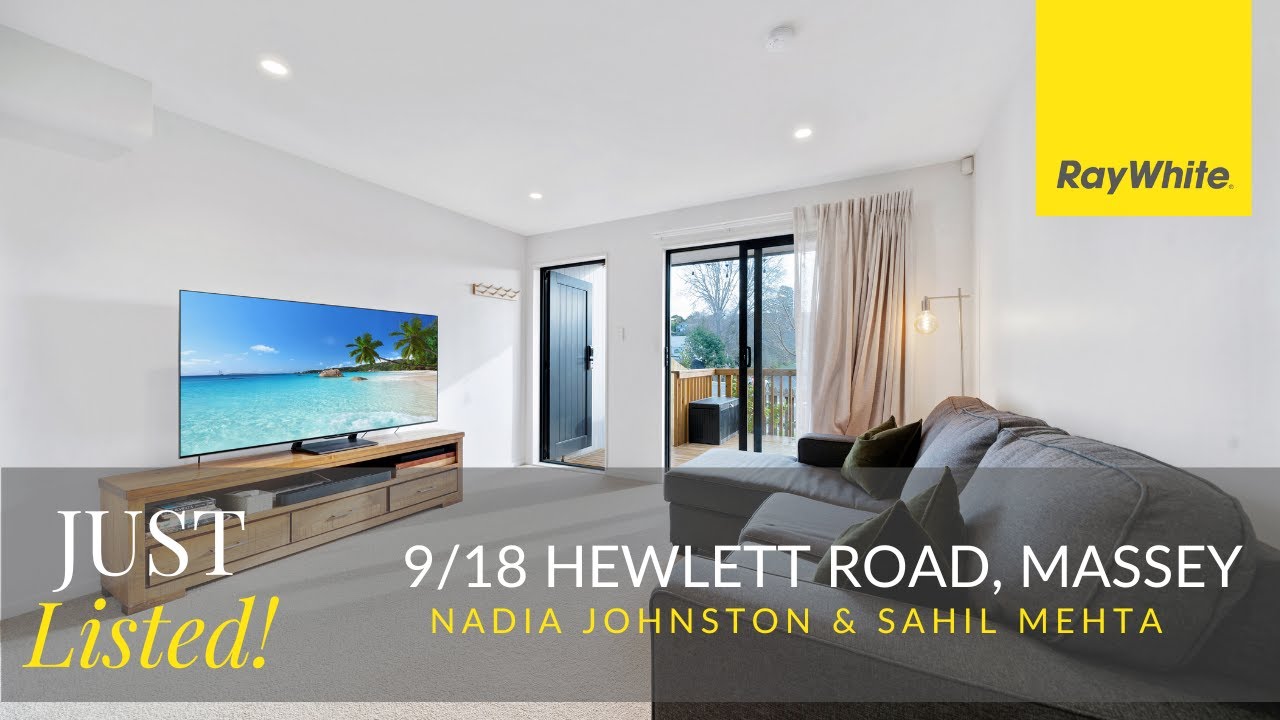 9/18 Hewlett Road, Massey - Nadia Johnston & Sahil Mehta - YouTube