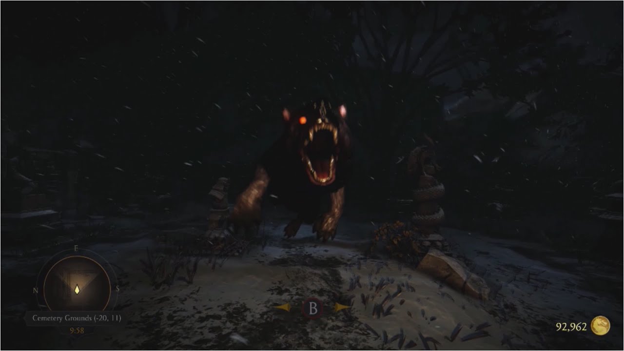 The krypt jump scare - YouTube