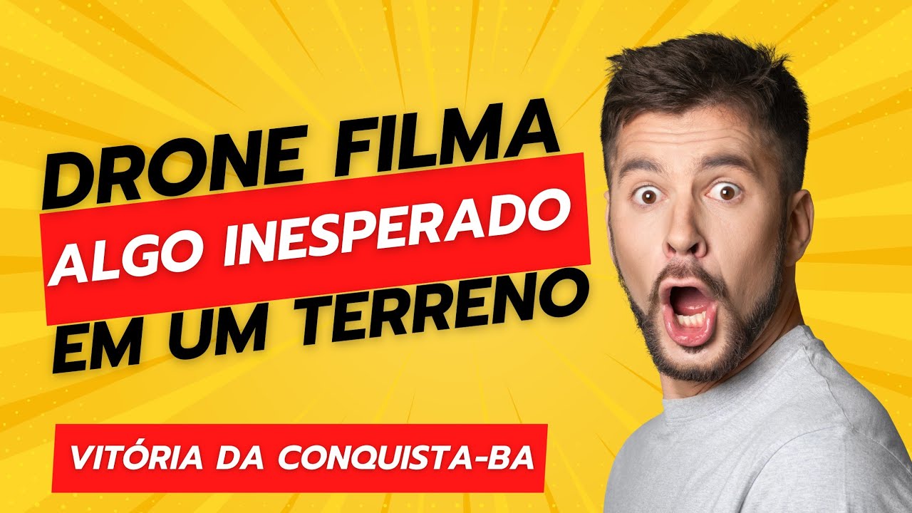 DRONE FILMA ALGO DIFERENTE EM VITÓRIA DA CONQUISTA-BA - YouTube