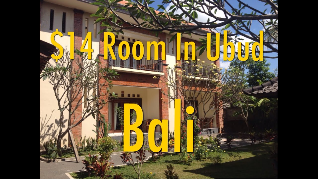 My $14 Room In Ubud, Bali, Indonesia - Nami House - YouTube