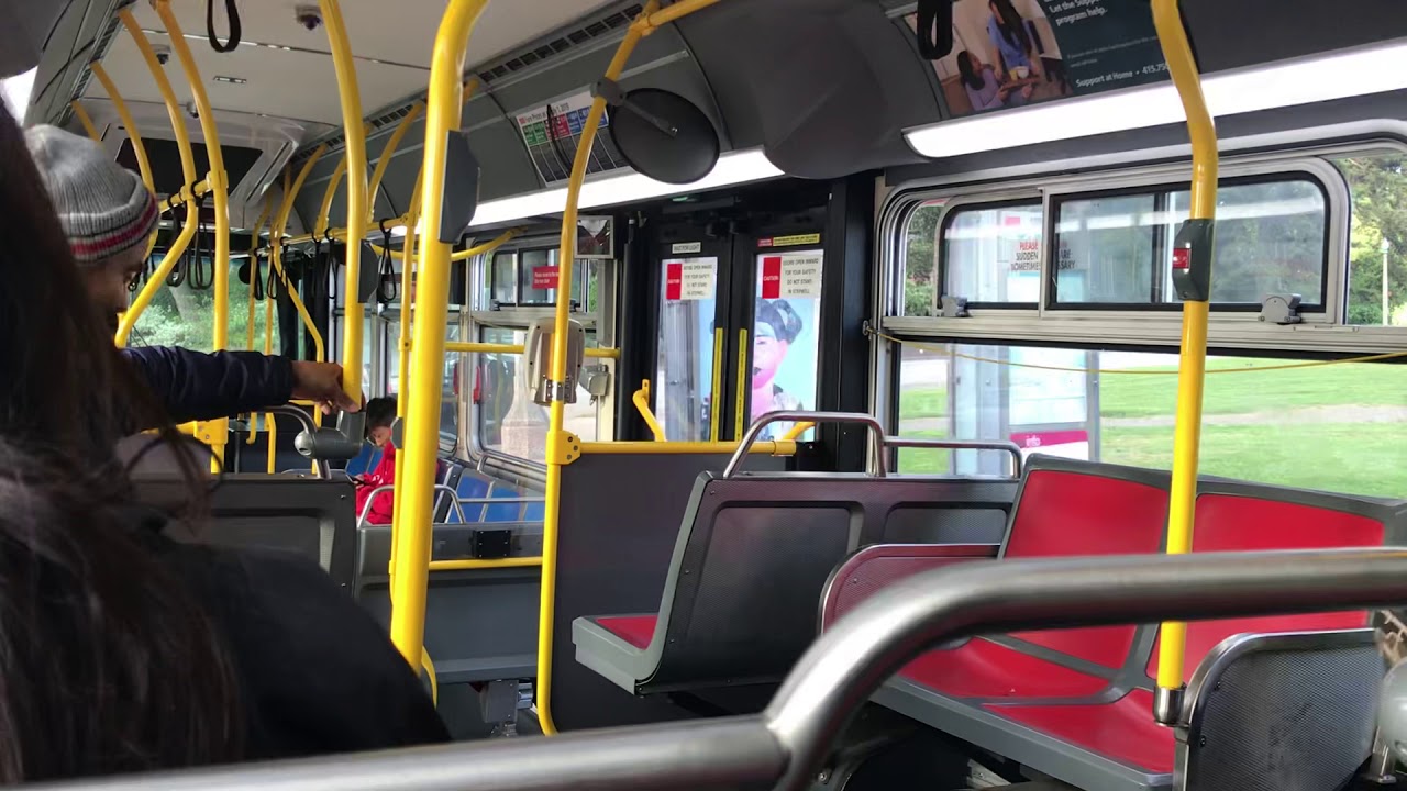 SF MUNI 2013 New Flyer XDE40 #8708 on route 29 - YouTube