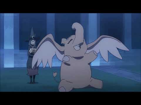 Little Witch Academia - Akko transforms into Elephant 1 - YouTube