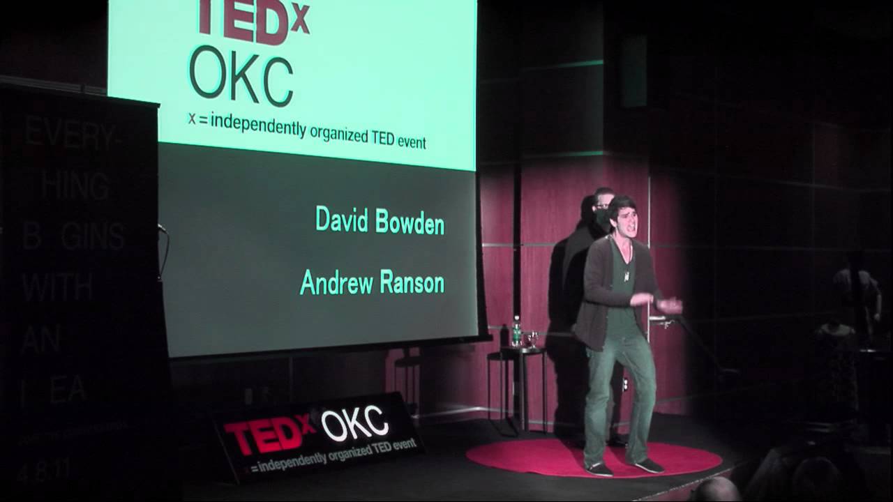 TEDxOKC - David Bowden and Andrew Ranson - "One Drop" - YouTube