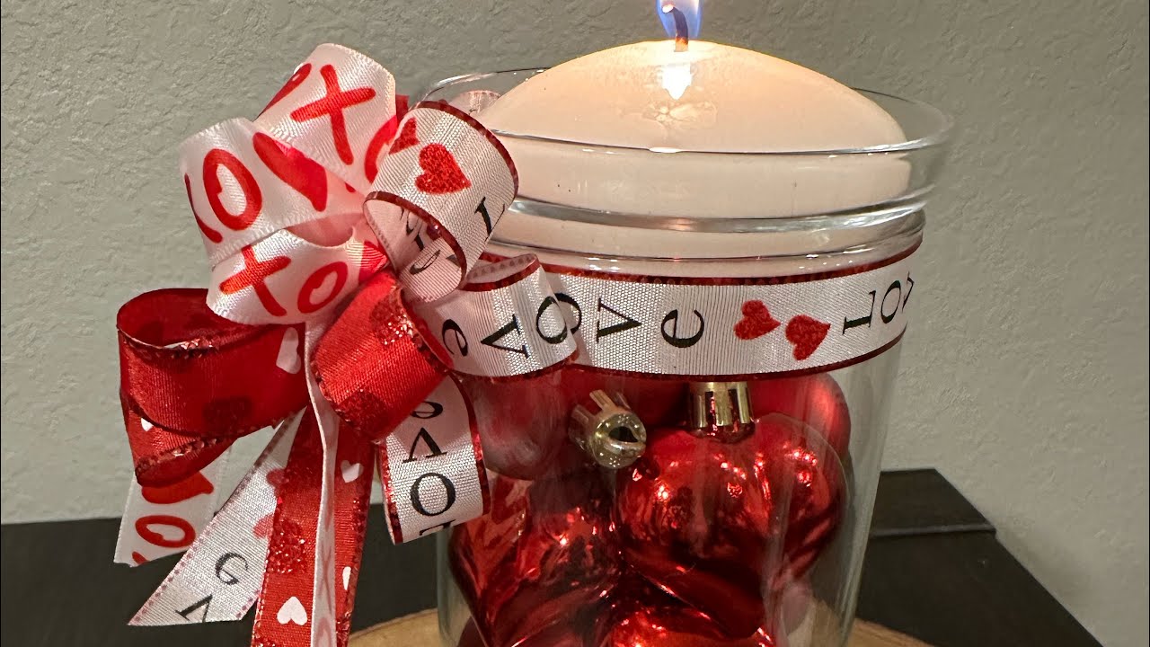 Make ThIs Beautiful Valentine’s Day Candleholder from DT Items! - YouTube