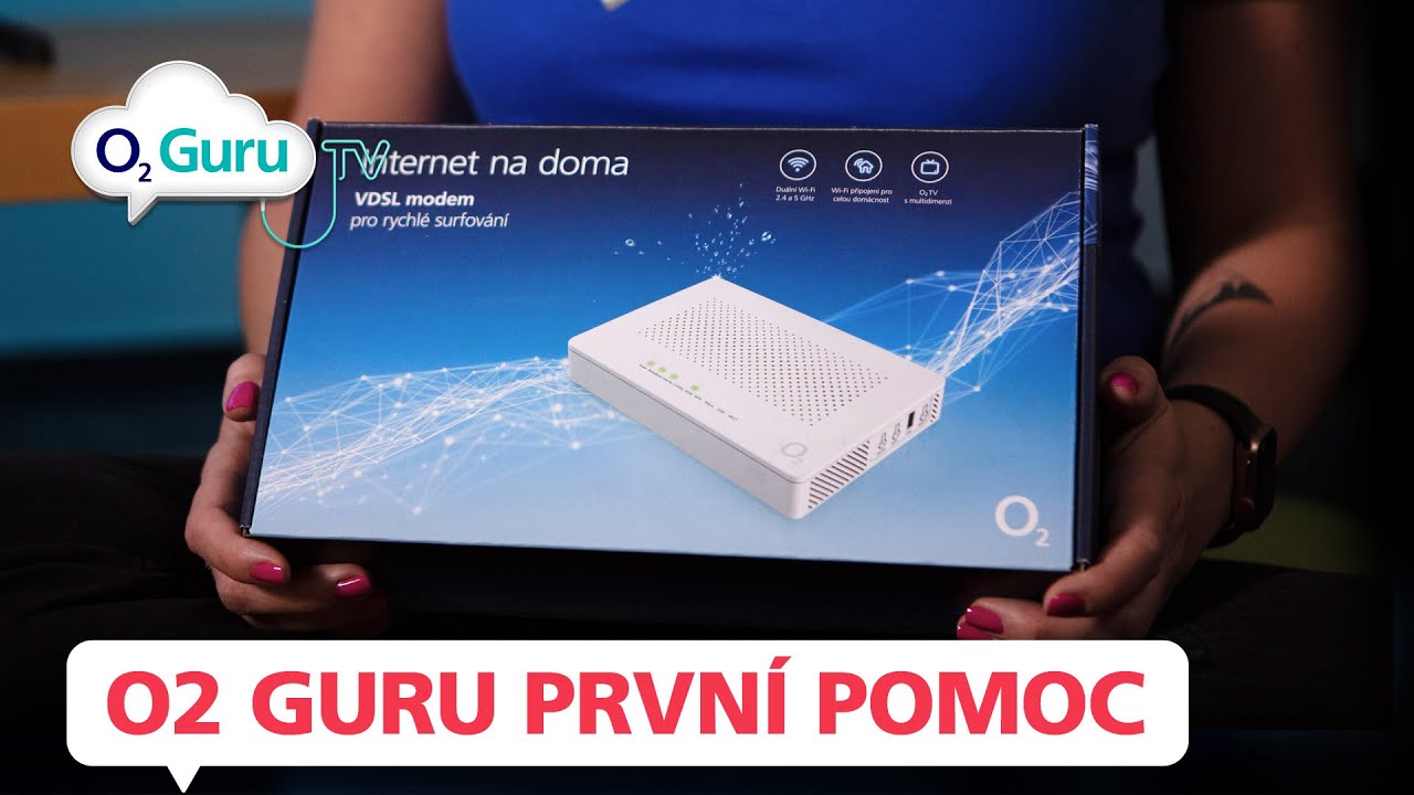 O2 Modem ZTE H267A: Zapojení a první spuštění - YouTube
