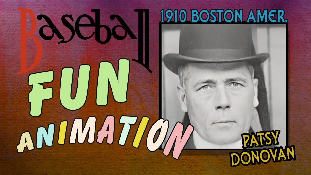 1910 Patsy Donovan Manager Boston Americans. 18 seconds. - YouTube