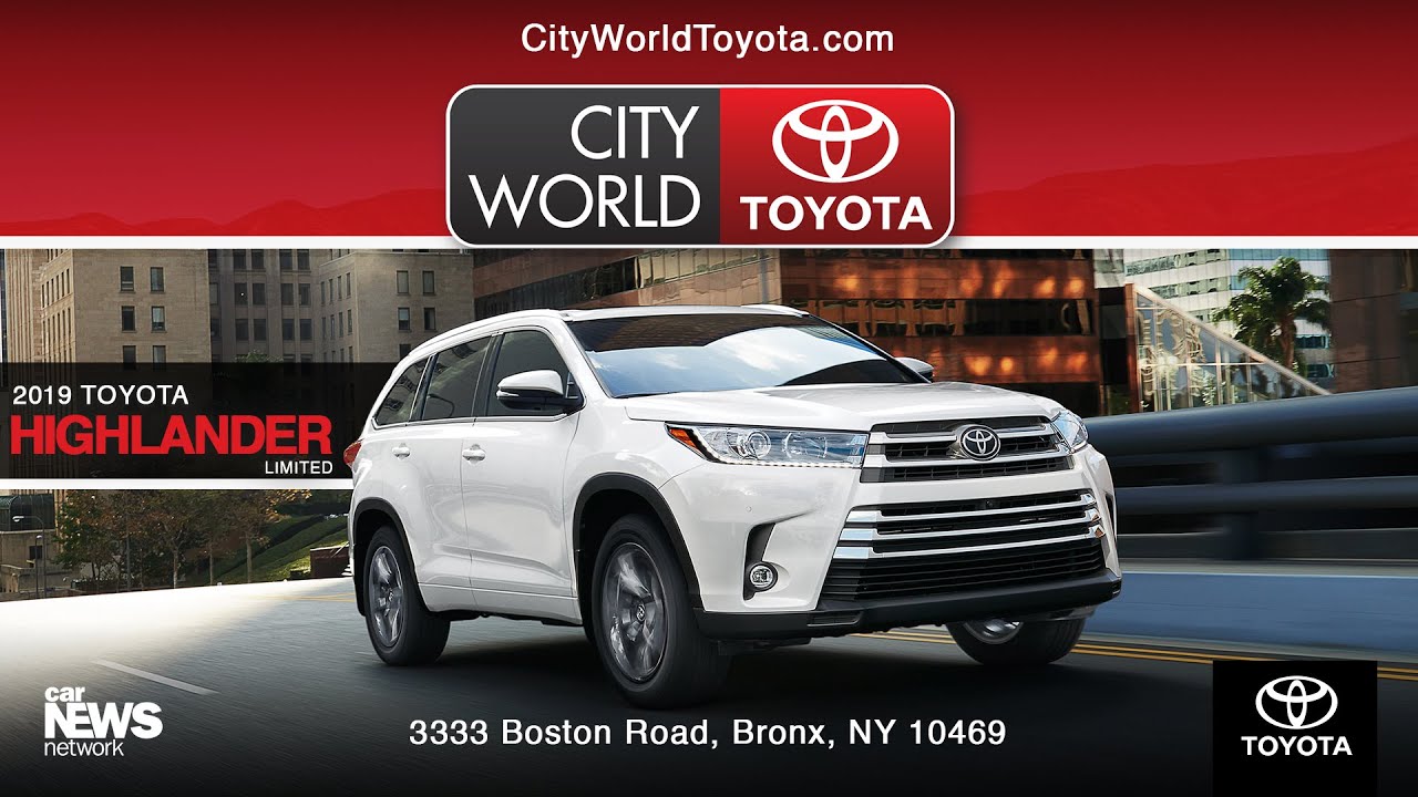2019 Highlander Limited | City World Toyota | Bronx New Rochelle Queens ...