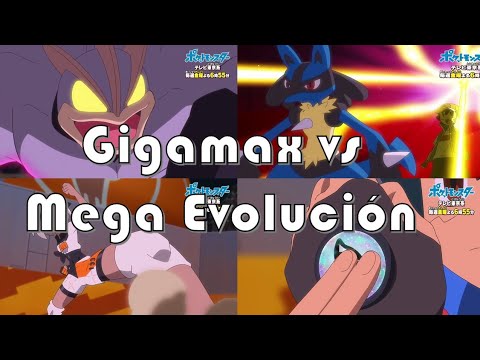 MEGA EVOLUCIÓN vs GIGAMAX | REGRESO DE CINTHYA Y LA MEGA PIEDRA DE ASH ...