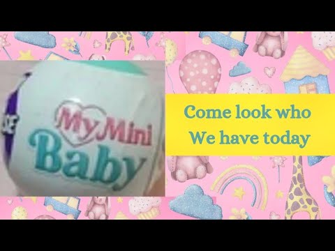 My Mini baby opening number # 3 ☺️ - YouTube