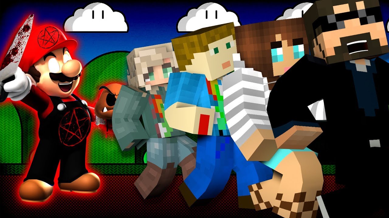 I get to RIDE the *DEATH STEED!!* *Mario* Murder Run! in Minecraft ...