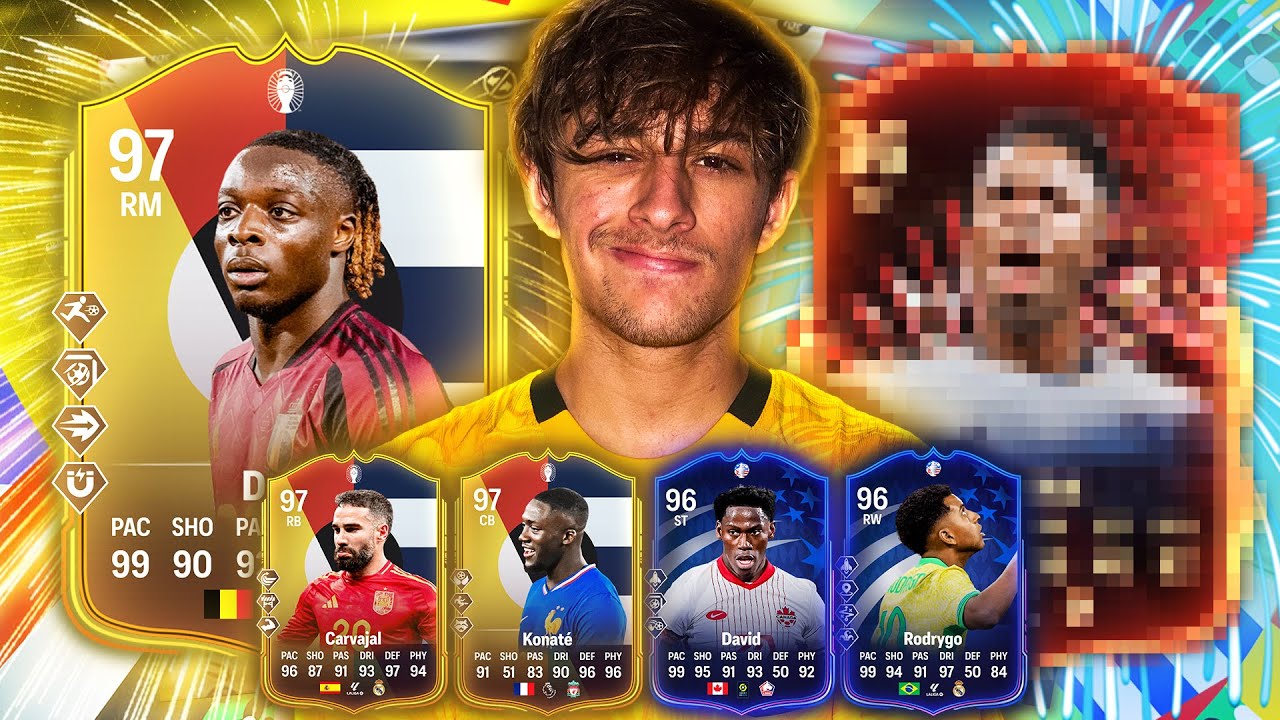 OPENING MY BEST FUT CHAMP REWARDS EVER!! - YouTube