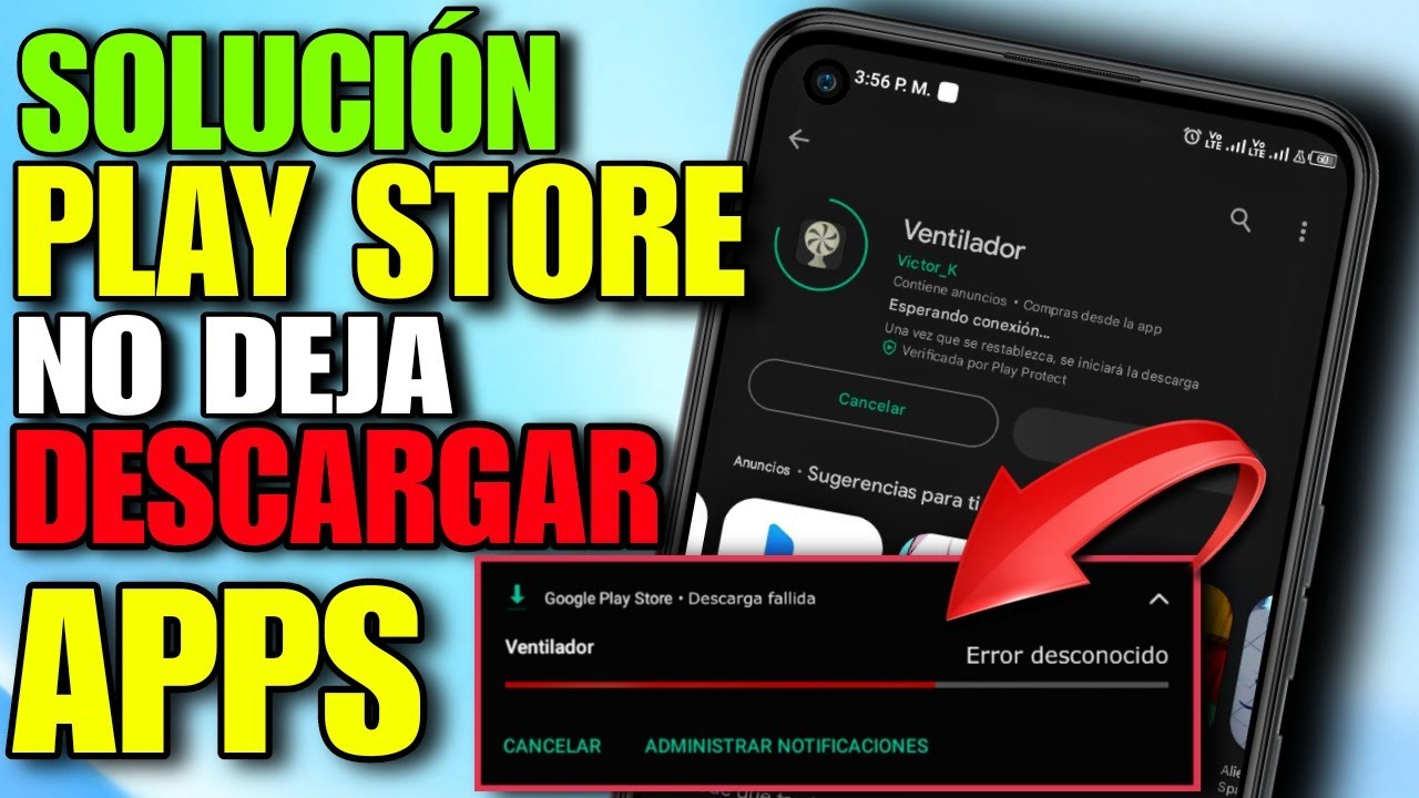 ️ Play Store No Me Deja Descargar Aplicaciones ️SOLUCIÓN!! (2023) - YouTube