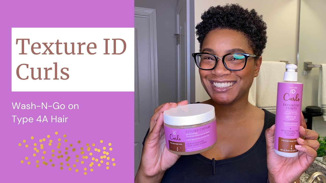 Texture ID Curls: Wash-N-Go on Type 4A Natural Hair - YouTube