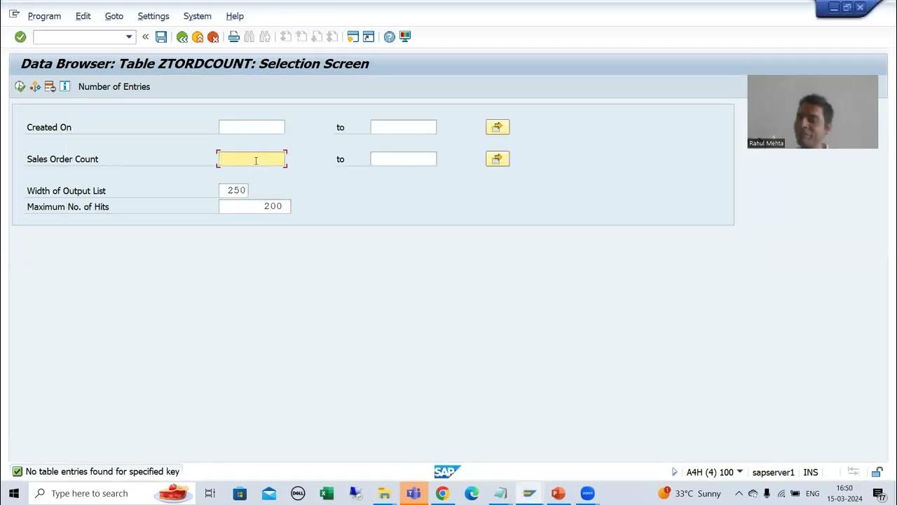 50 Additional Abap Concepts Update Function Module Creation Part2 Youtube