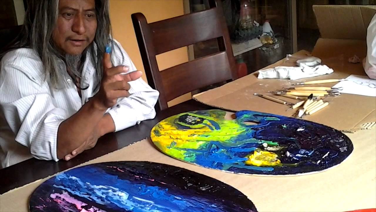 Alejandro Santiago, pintor oaxaqueño - YouTube