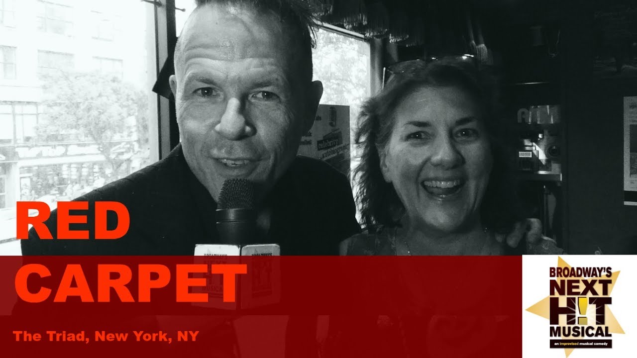 On the Red Carpet at The Triad with Greg Triggs of Broadway's Next Hit ...